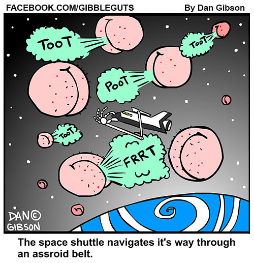 Space Gases – Gibbleguts COMICS