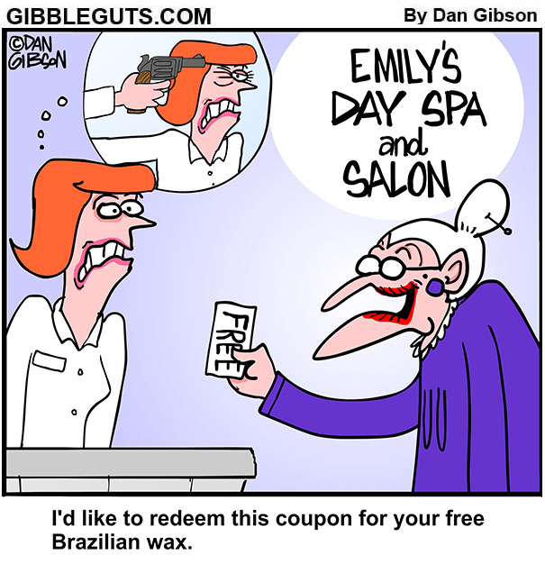 Free Wax Job – Gibbleguts COMICS