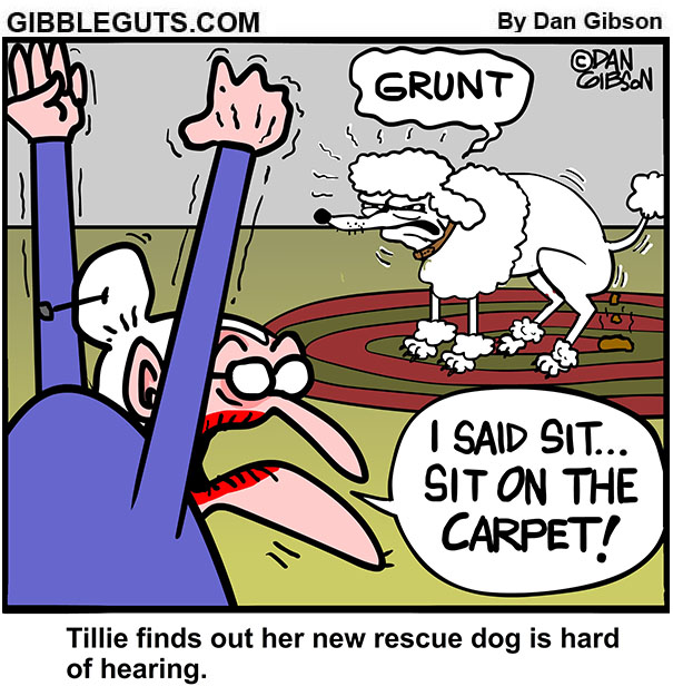 Hard Of Hearing – Gibbleguts COMICS